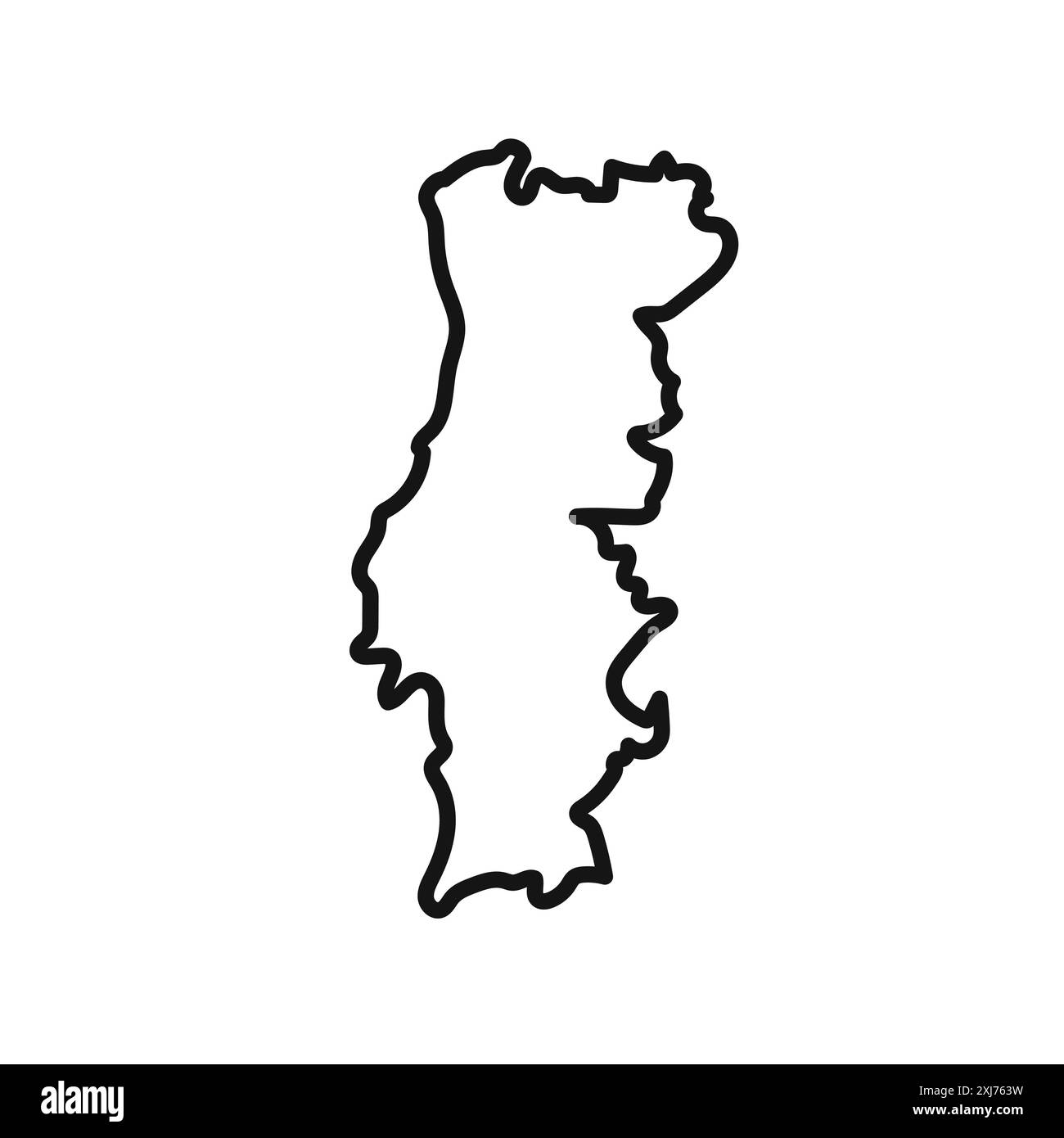 World map political style Stock Vector Images - Alamy