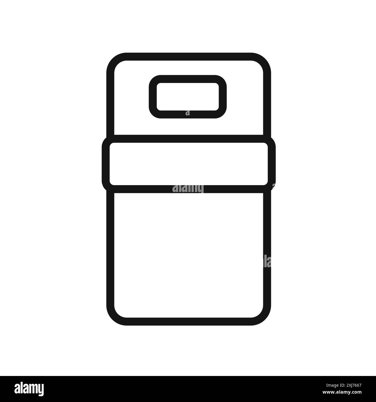 single bed icon vector line logo mark or symbol set collection outline ...