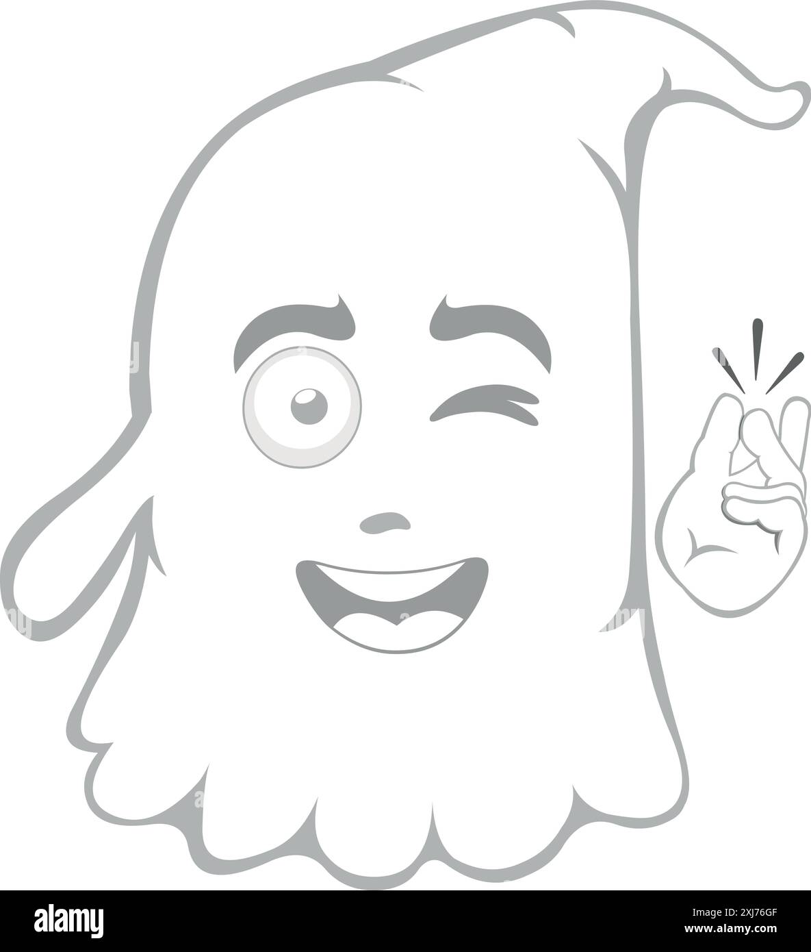 Winking an eye Black and White Stock Photos & Images - Alamy