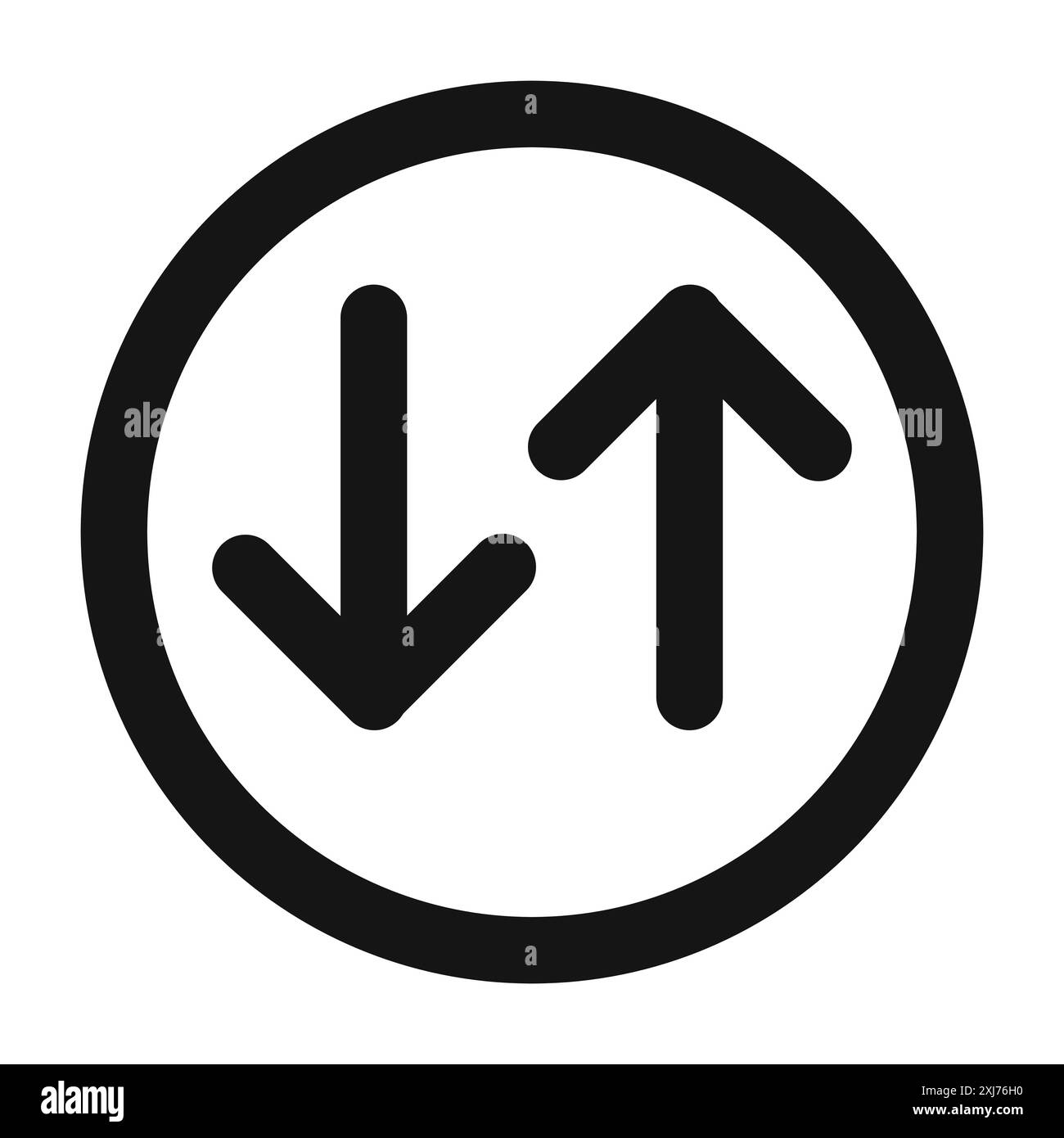 Two left arrows Black and White Stock Photos & Images - Alamy