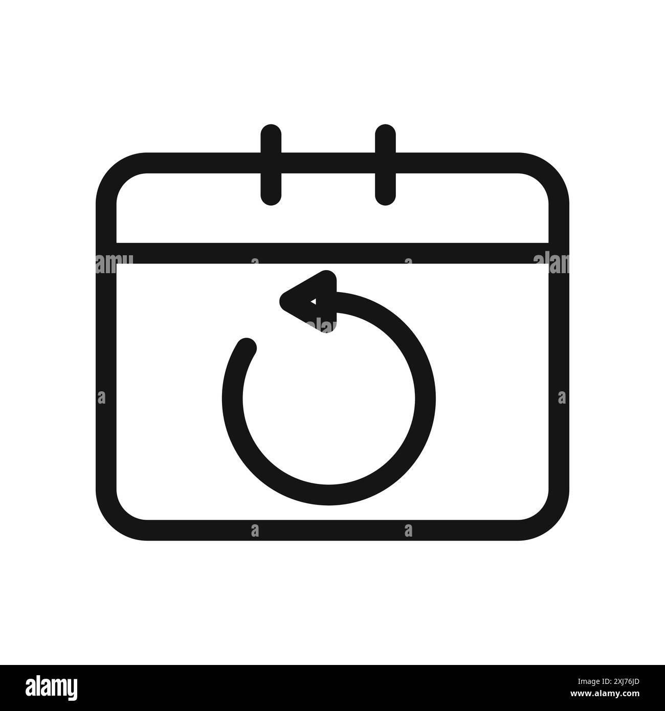 Update Calendar icon vector line logo mark or symbol set collection ...