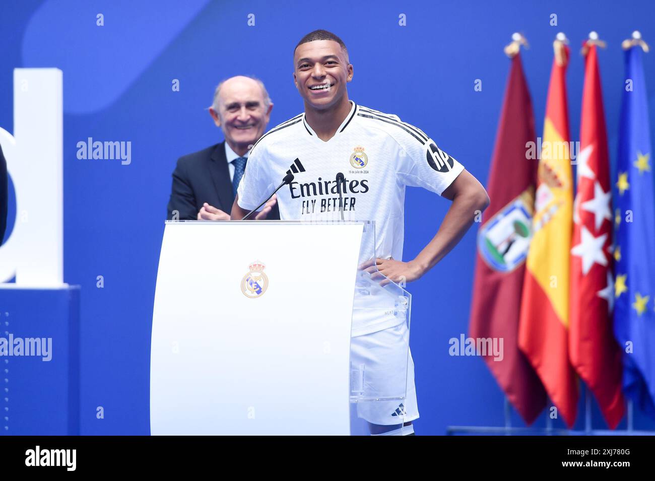 Kylian mbappe real madrid 2024 hi-res stock photography and images - Alamy