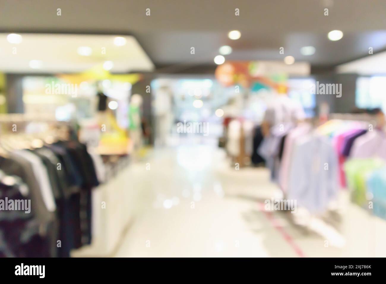 Abstract blur clothing boutique hi-res stock photography and images - Alamy