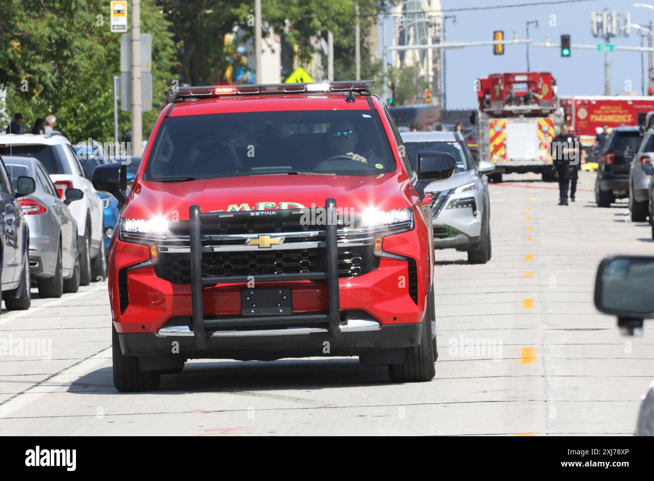 July 16, 2024, Milwaukee, Wisconsin, U.S.A: Ohio police shoot and kill ...