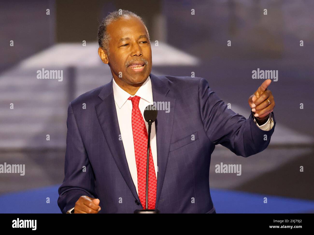 Milwaukee, United States. 16th July, 2024. Dr. Ben Carson, former ...