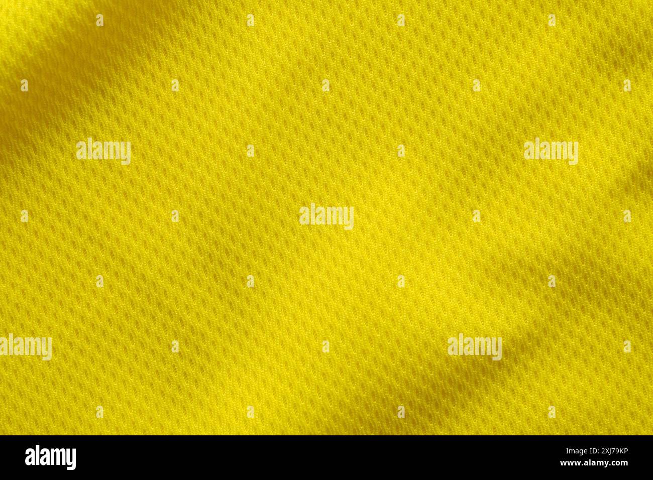 Yellow color football jersey clothing fabric texture sports wear ...