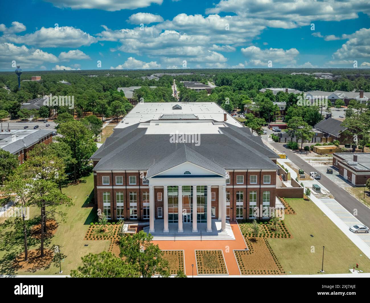 Aerial view of University of North Carolina at Wilmington Randall ...