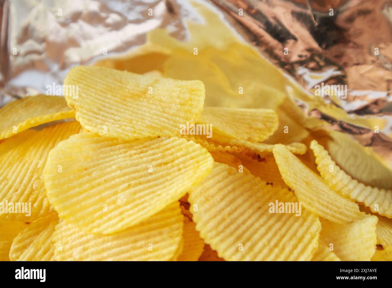 Salty potato crisps in package hi-res stock photography and images - Alamy