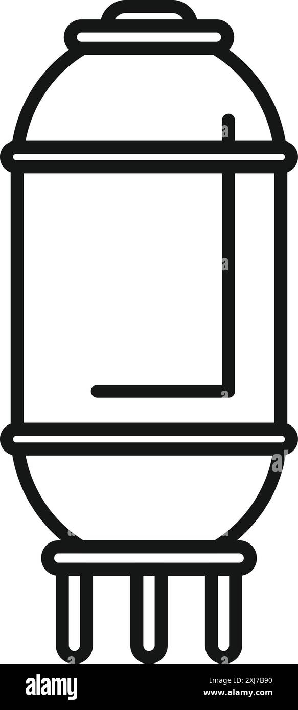 Metal tank standing on a tripod is used for the beer brewing process ...