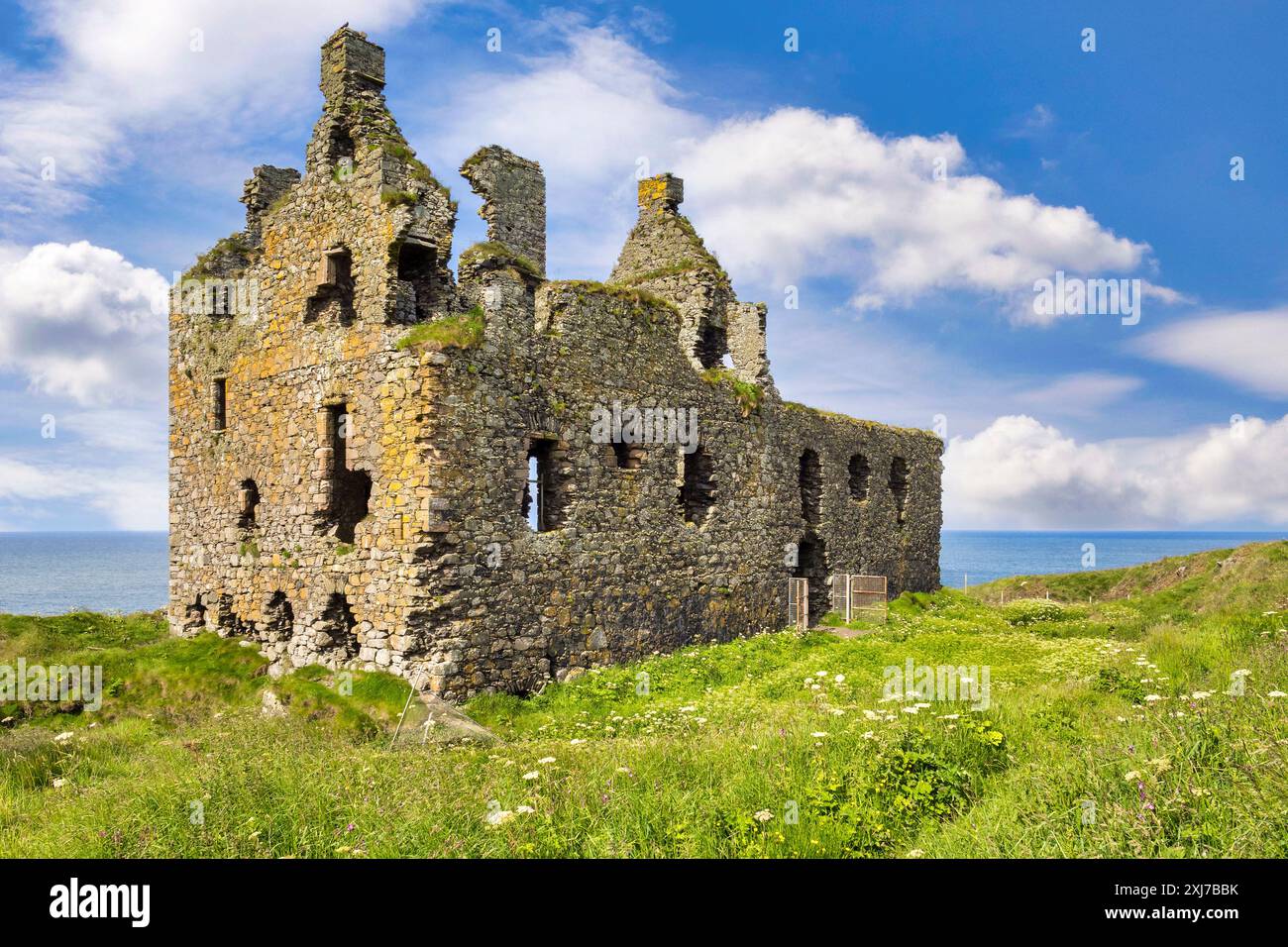 10 June 2024: Portpatrick, Dumfries and Galloway, Scotland - Dunskey ...