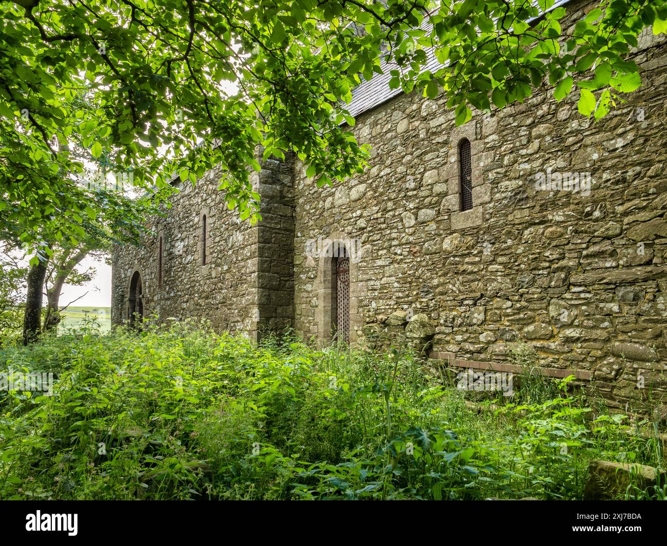 Cruggleton Old Parish Church, originally built in the 12th century, and ...