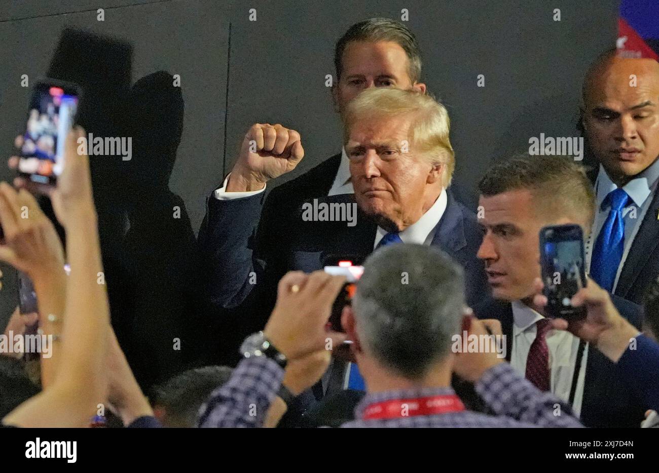 Milwaukee, United States. 16th July, 2024. Former President Donald ...