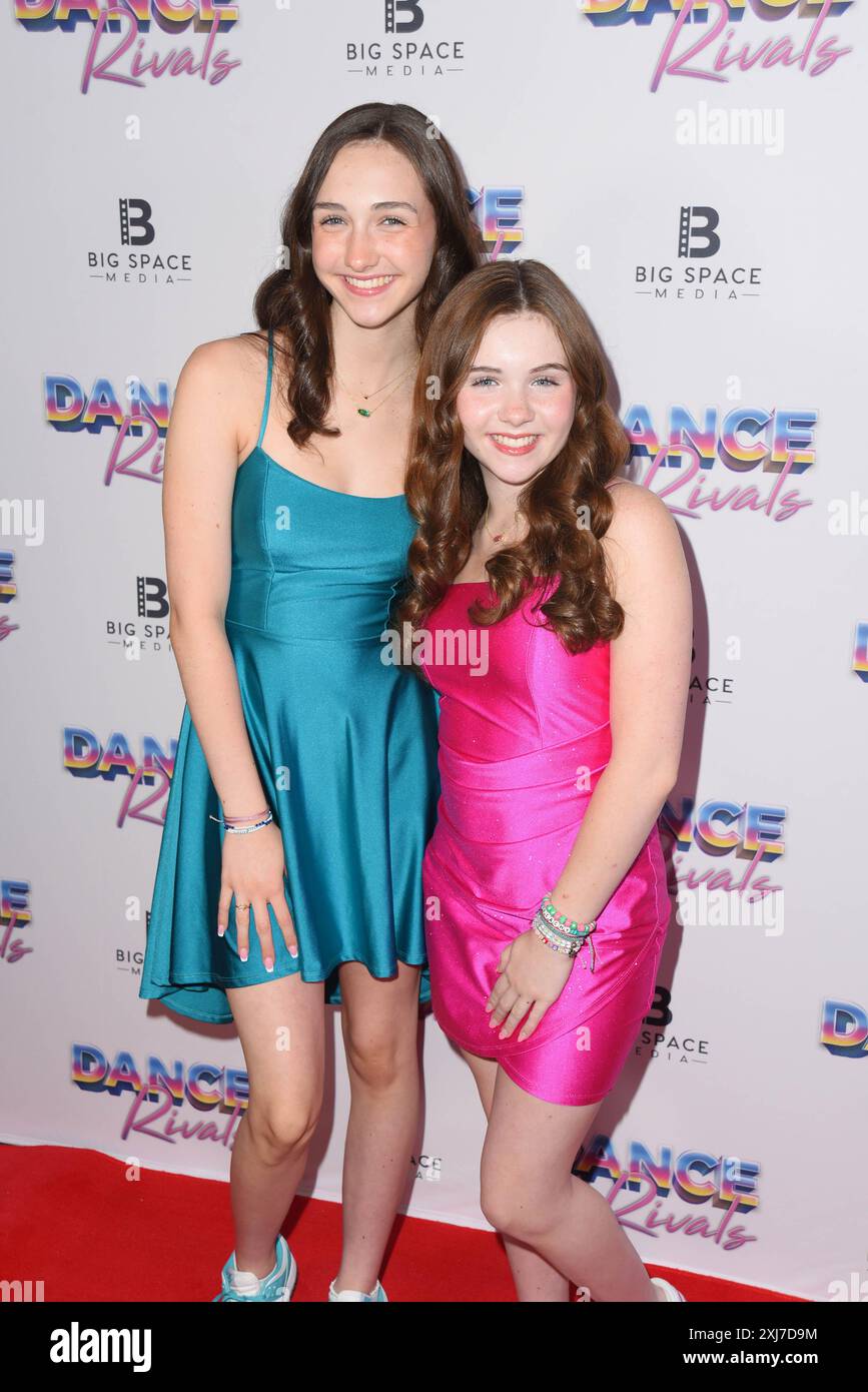 Beverly Hills, CA USA - July 14, 2024: Mackenzie and Mallory Maurer ...