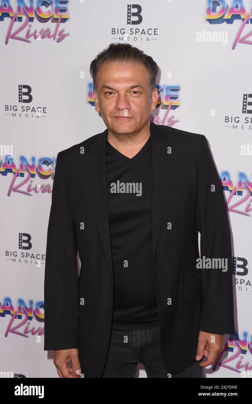 Beverly Hills, CA USA - July 14, 2024: David Barrera attends the premiere of movie Dance Rivals ...