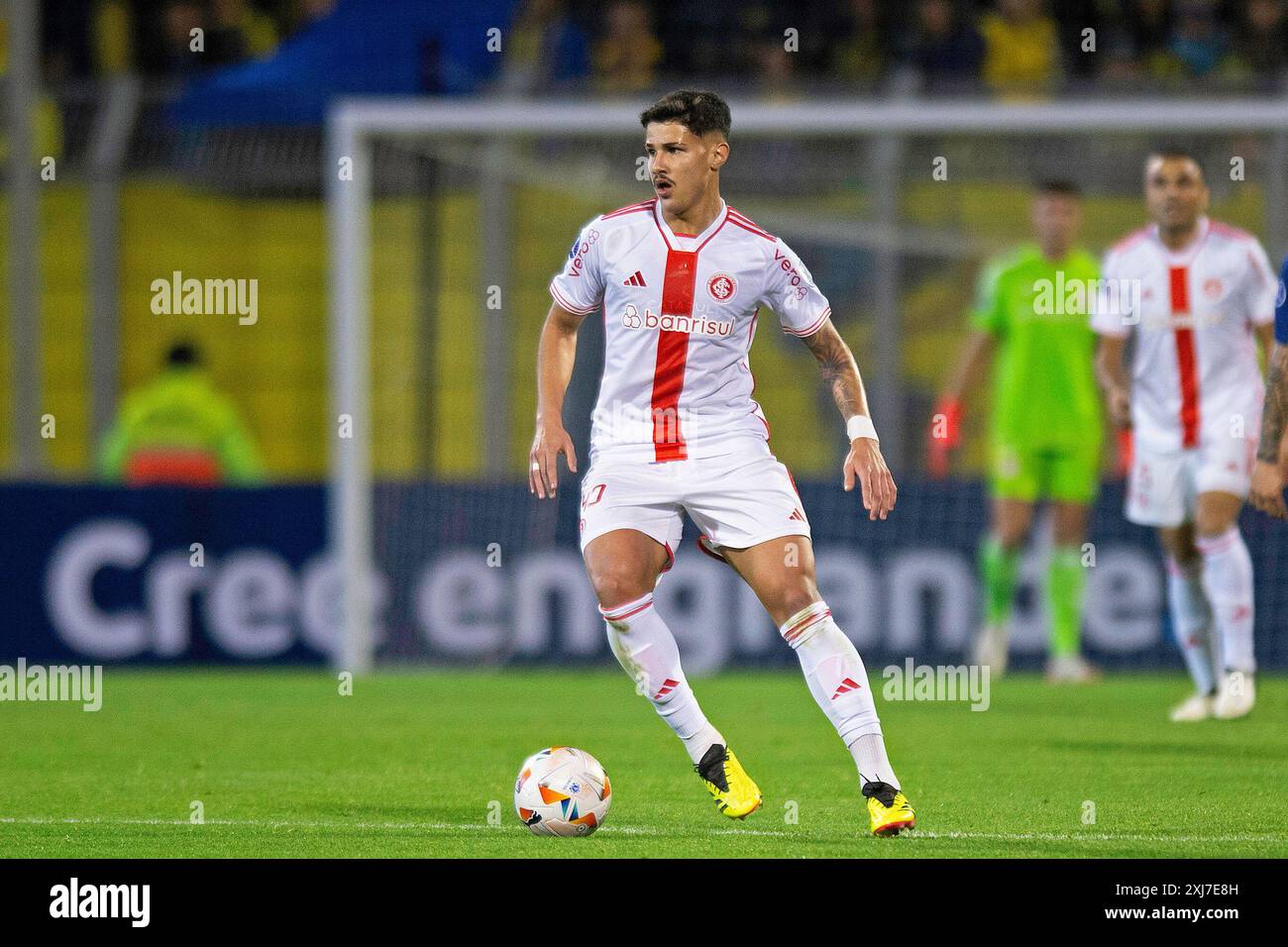 Rosario, Argentina. 16th July, 2024. Romulo Zwarg of Internacional ...
