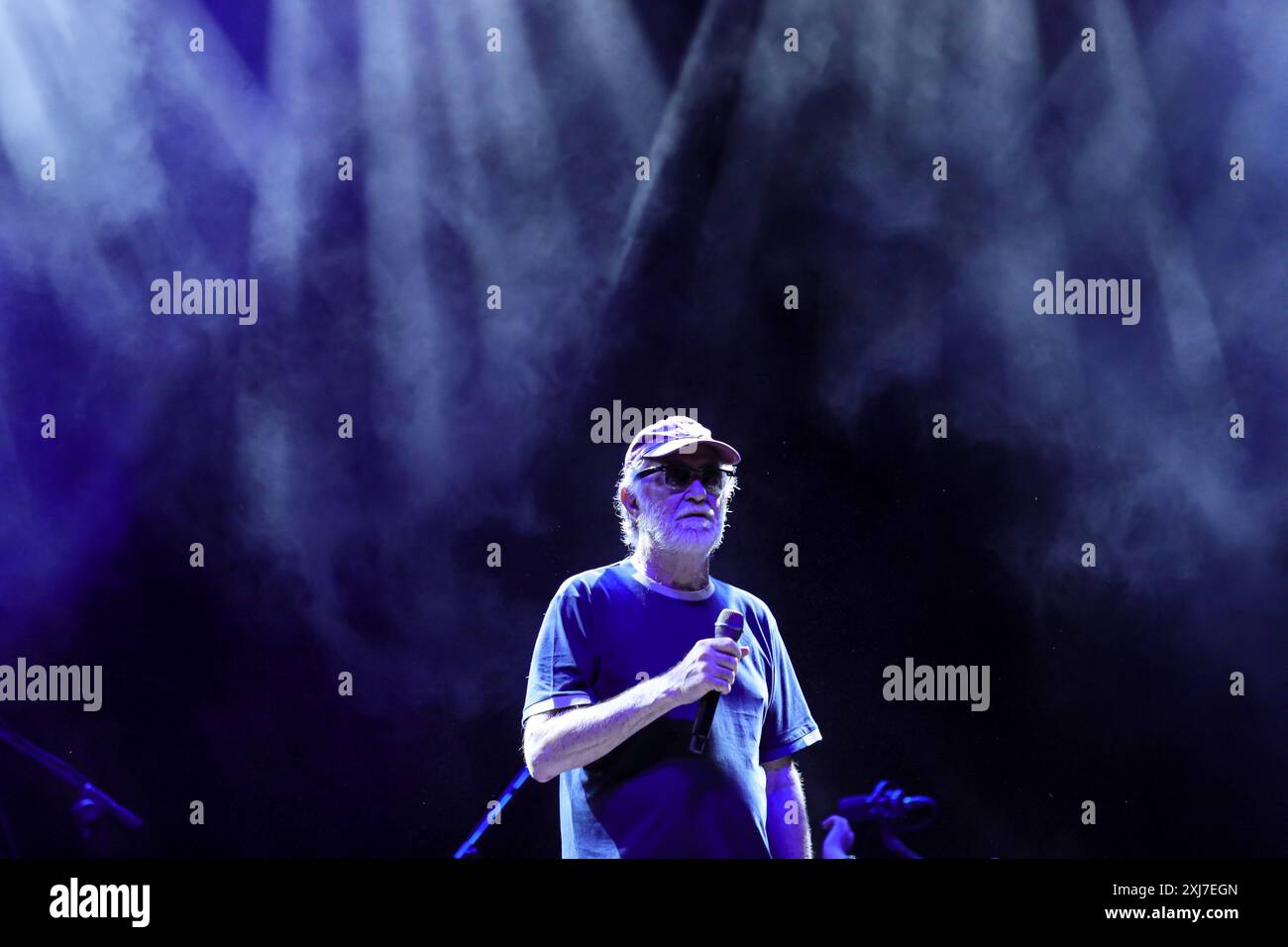 Italy, Asti, Italy, July 16, 2024, Francesco De Gregori during ...
