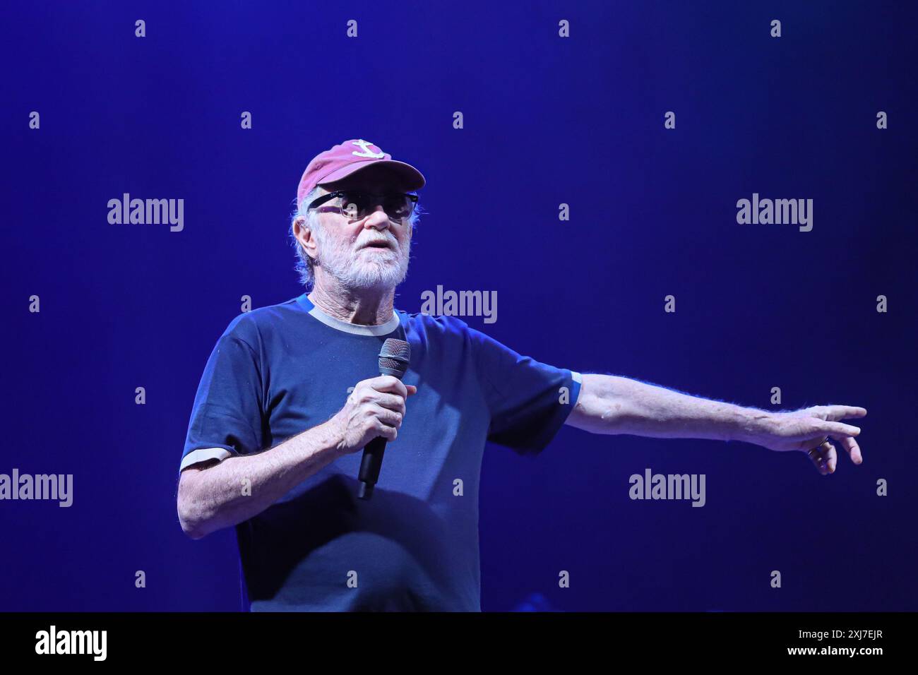 Italy, Asti, Italy, July 16, 2024, Francesco De Gregori during ...