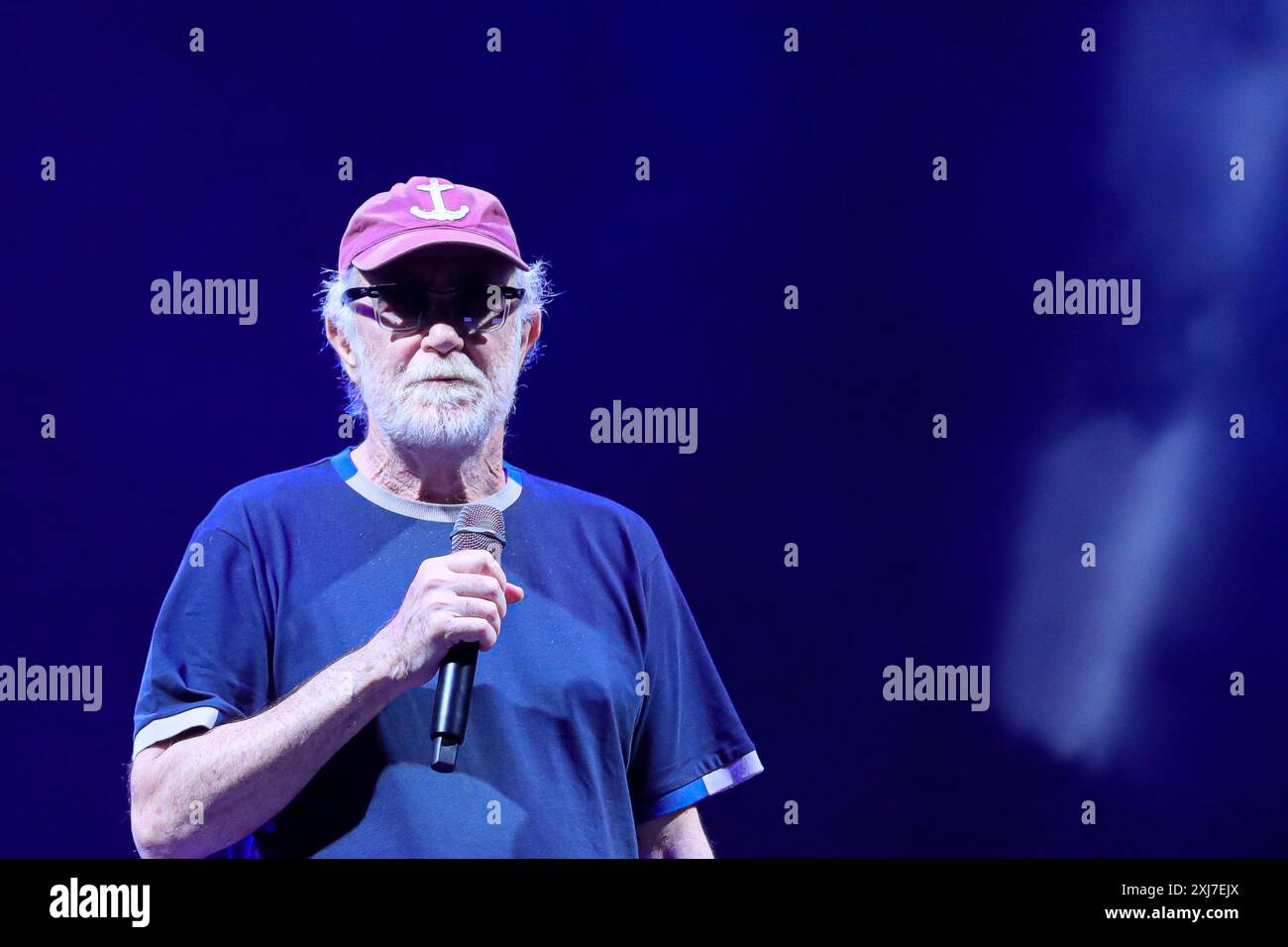Italy, Asti, Italy, July 16, 2024, Francesco De Gregori during ...