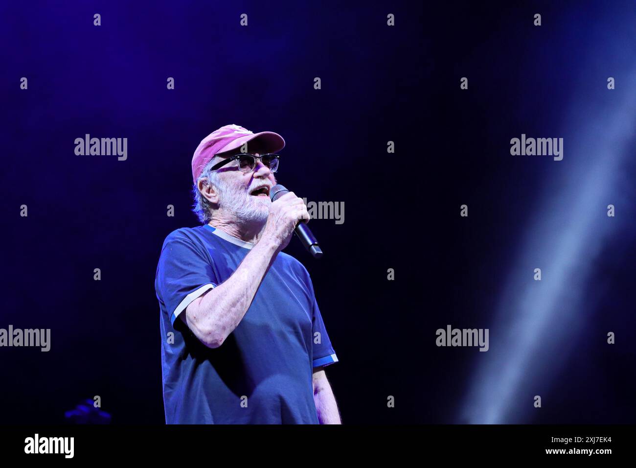 Italy, Asti, Italy, July 16, 2024, Francesco De Gregori during ...