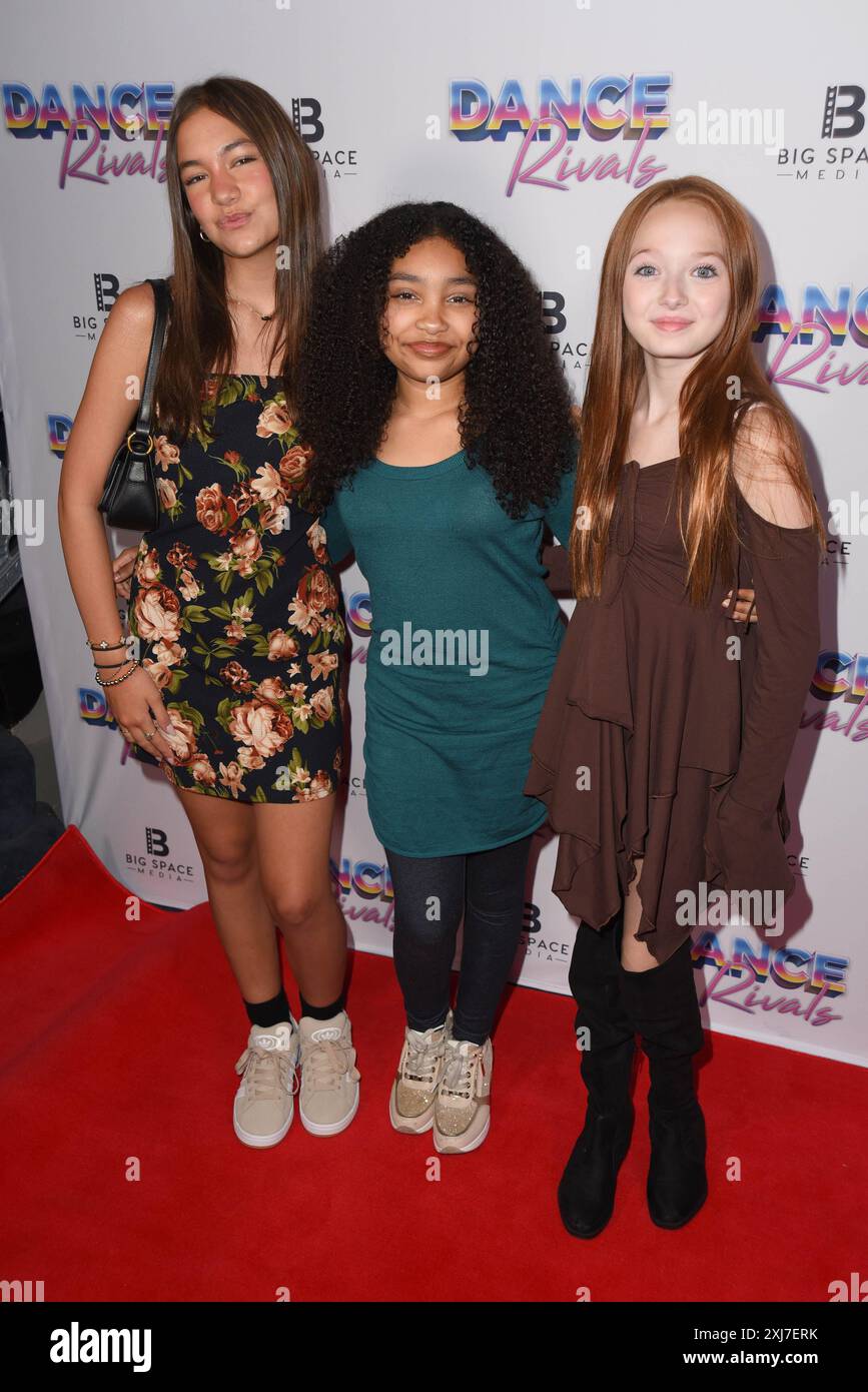 Beverly Hills, CA USA - July 14, 2024: Reese Herron, yla Rae, Charlie ...