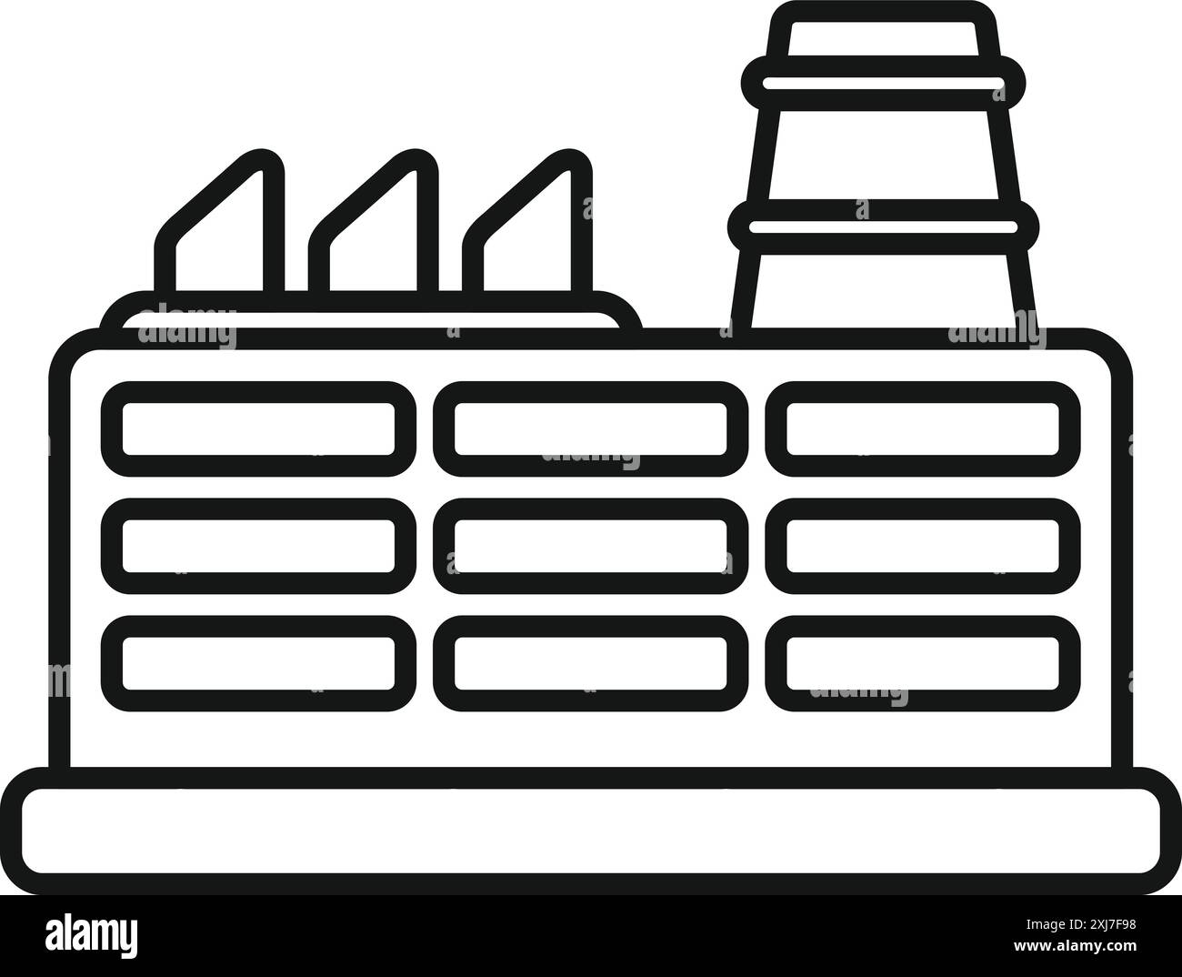 Industrial revolution cityscape Black and White Stock Photos & Images ...