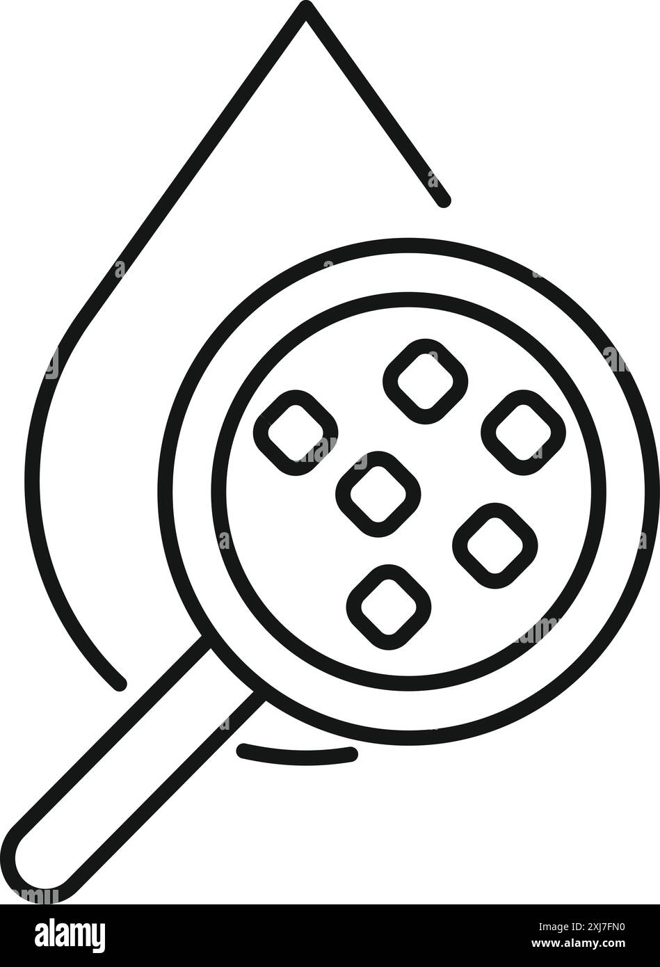 Lab test through glass Black and White Stock Photos & Images - Alamy