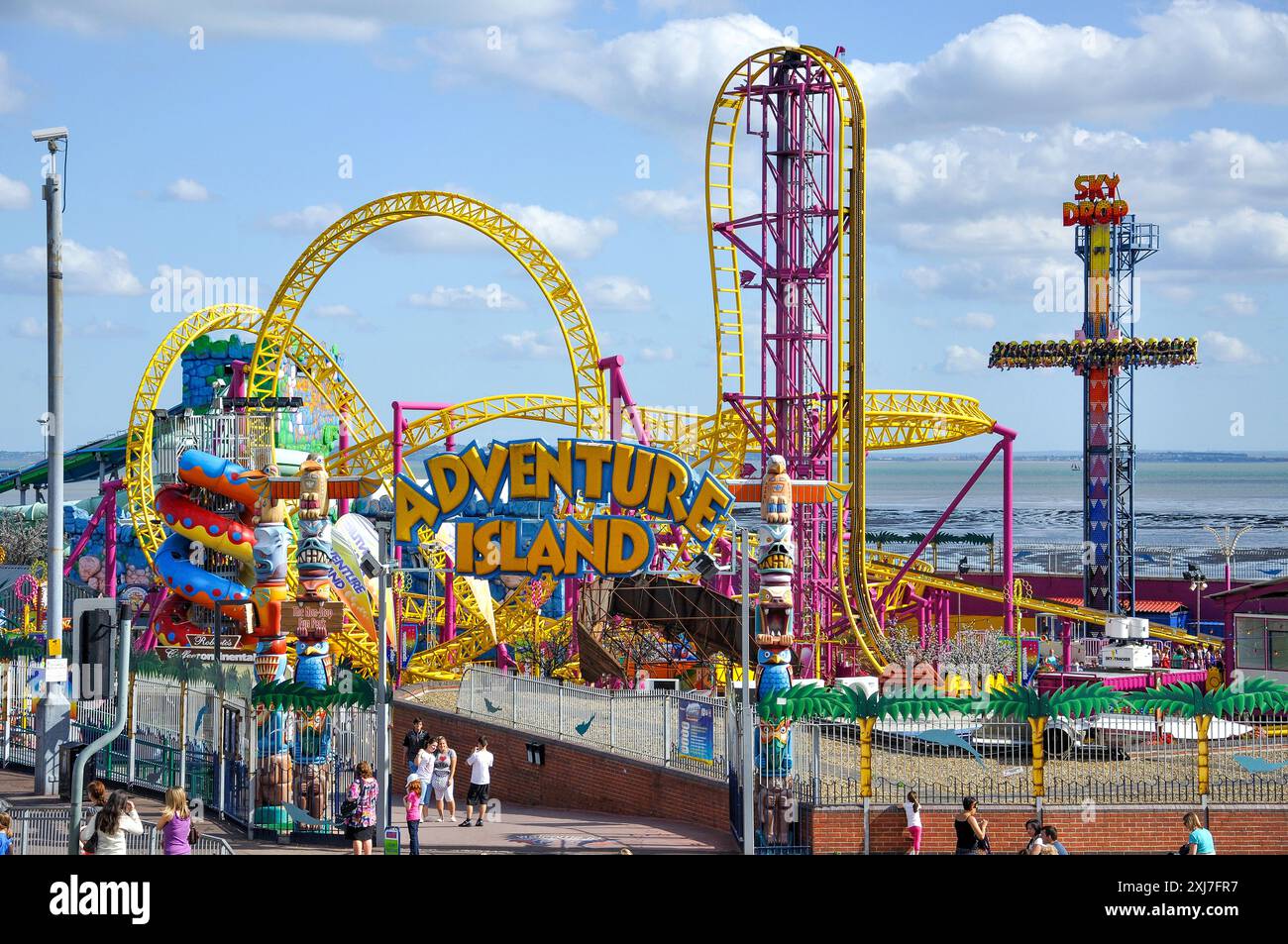Adventure Island Theme Park, Western Esplanade, Southend-on-Sea, Essex ...