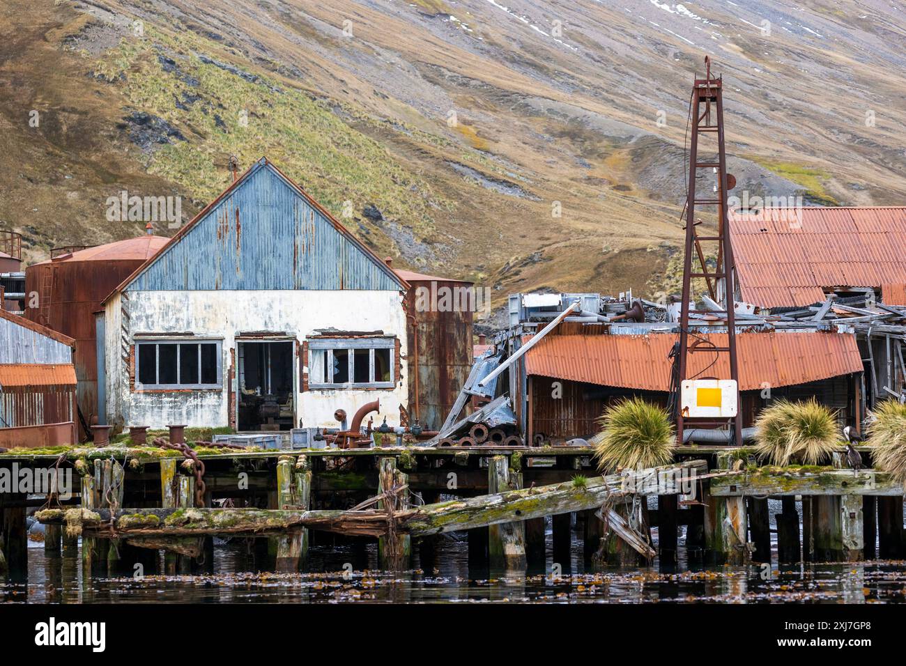 Shackleton rescue, Abandoned Whaling Station, Stromness, South Georgia ...