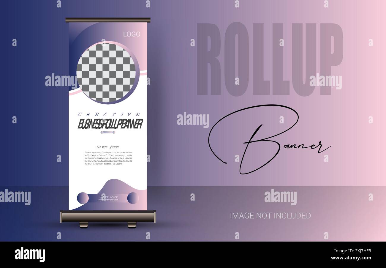 Business Agency Roll-Up Design. Product sale poster. Banner Template ...