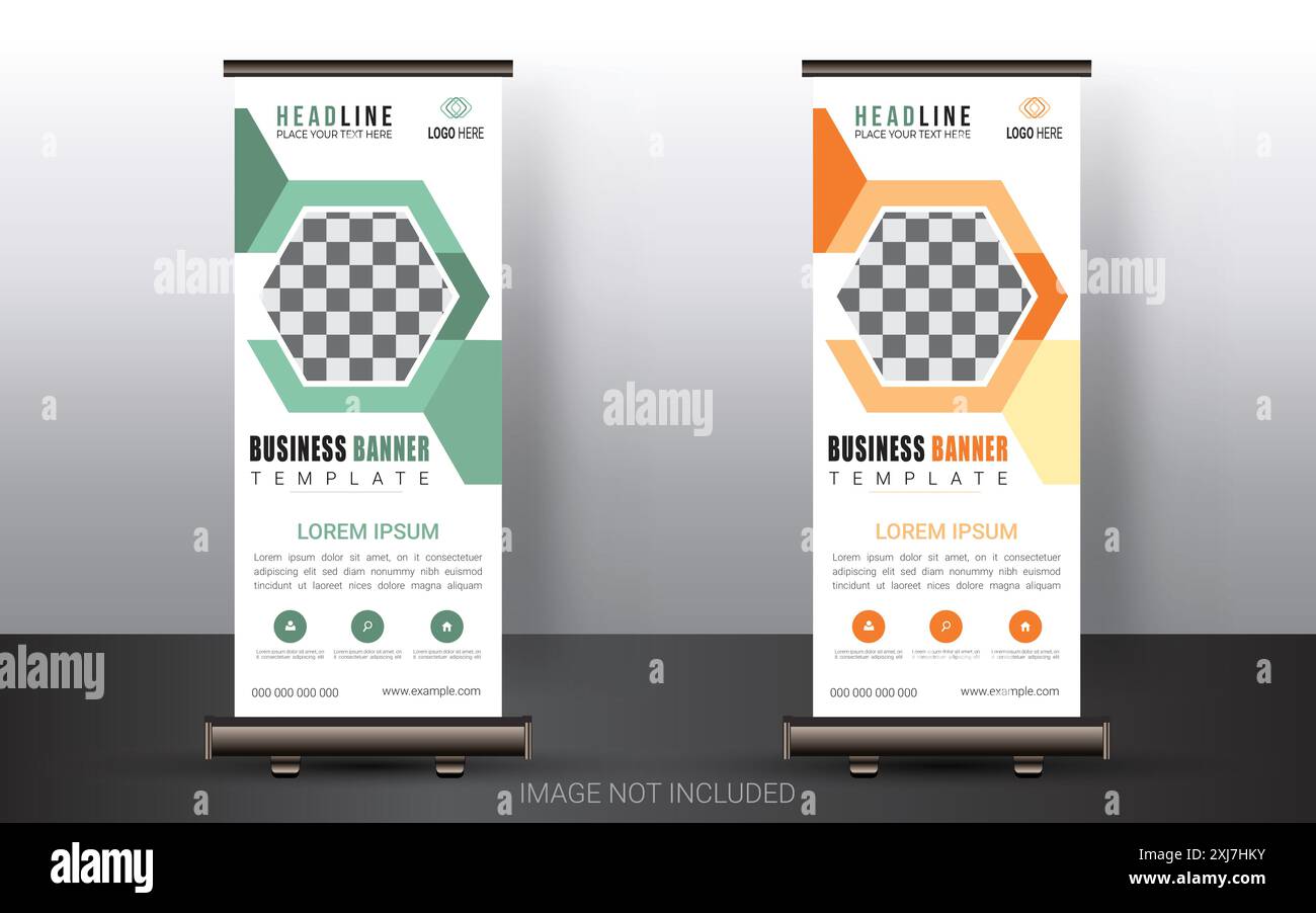 Business Agency Roll-Up Design. Product sale poster. Banner Template ...