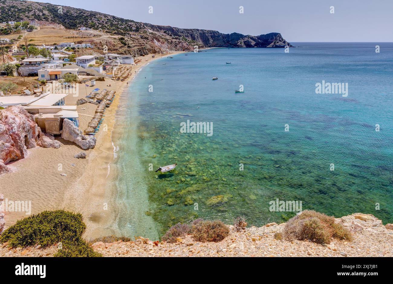Paleochori, Milos island, Cyclades, Greece Stock Photo - Alamy