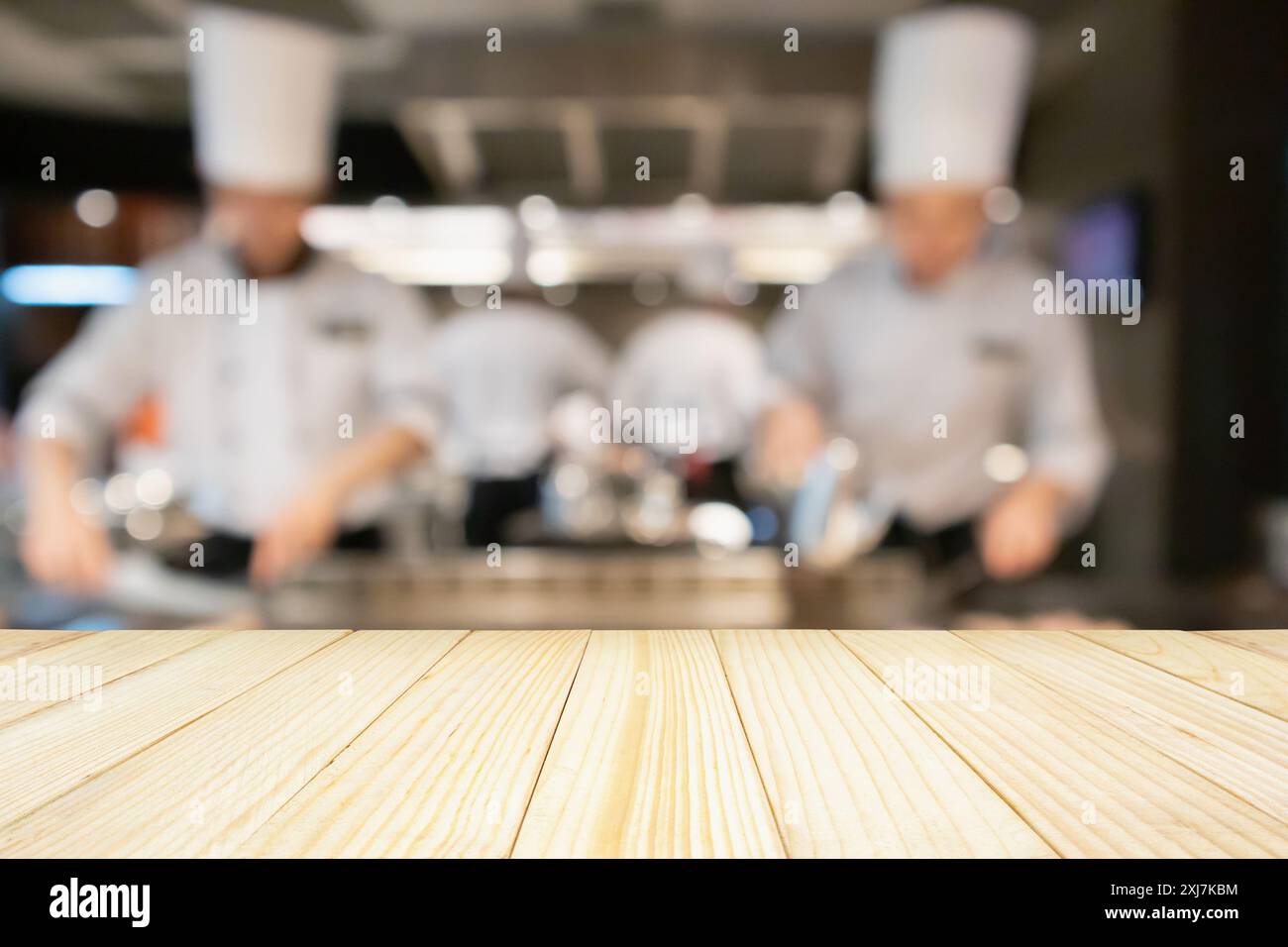 Chef table display cooking hi-res stock photography and images - Alamy