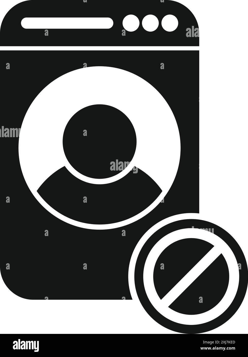 Account locked icon Black and White Stock Photos & Images - Alamy