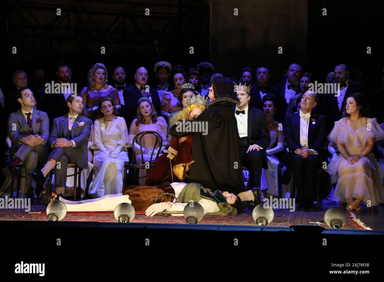 Sydney, Australia. 17th July 2024. The final dress rehearsal of ...