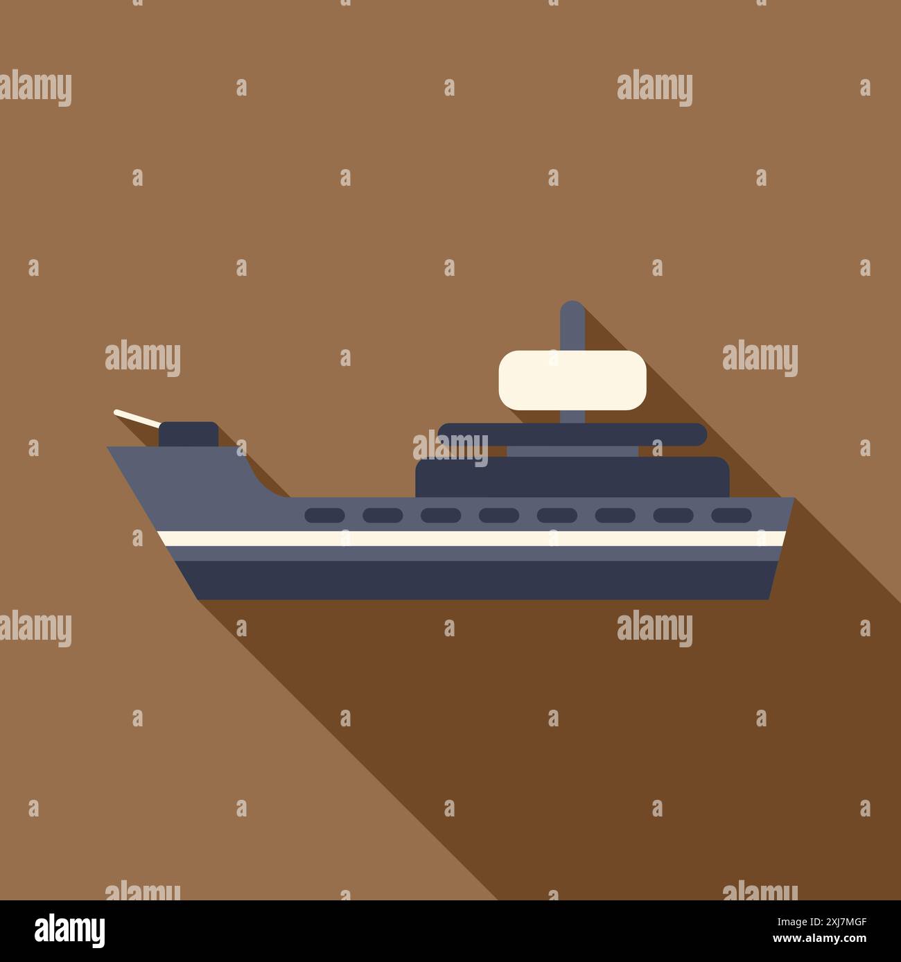 Navy illustration warship cruiser frigate hi-res stock photography and ...