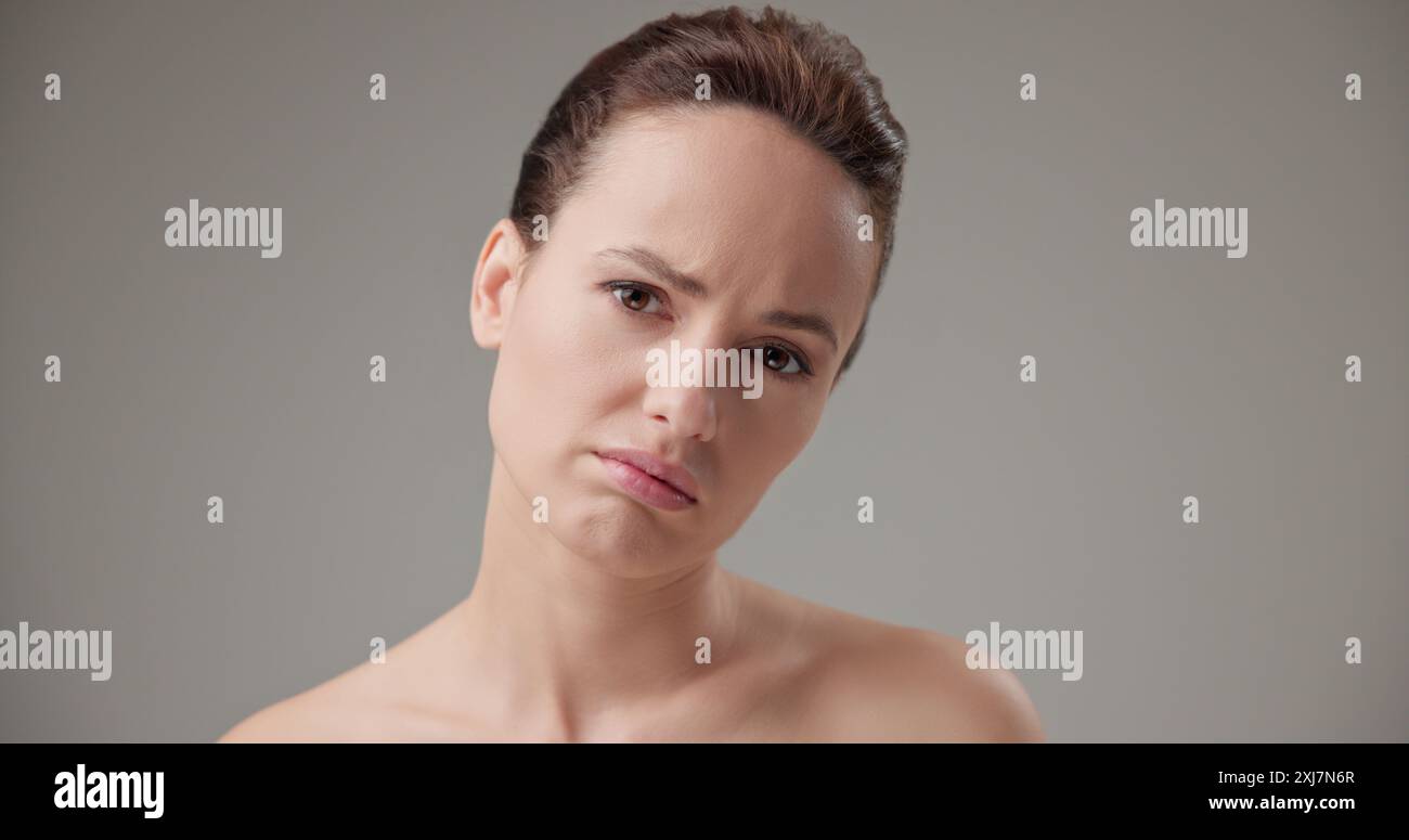 Beauty, health, cosmetics, anti-aging therapy and skin care concept ...