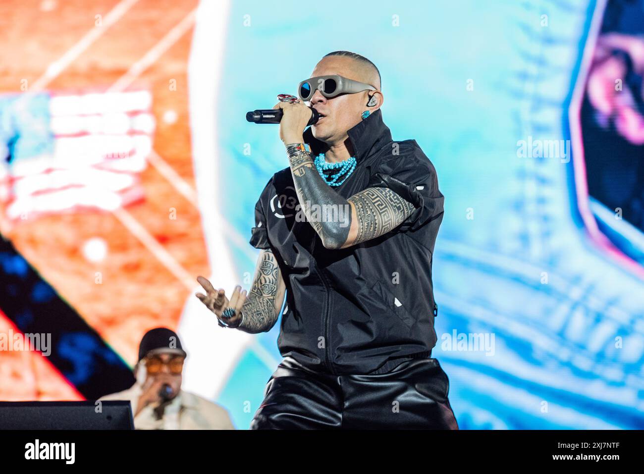 Taboo (Jaime Luis Gomez) of Black Eyed Peas Stock Photo - Alamy