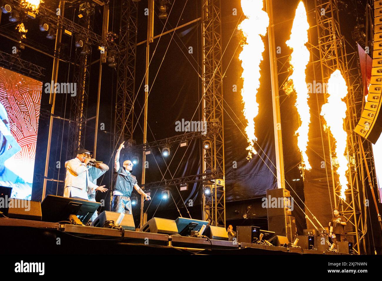 Will.i.am (William James Adams), Taboo (Jaime Luis Gomez) and apl.de.ap ...