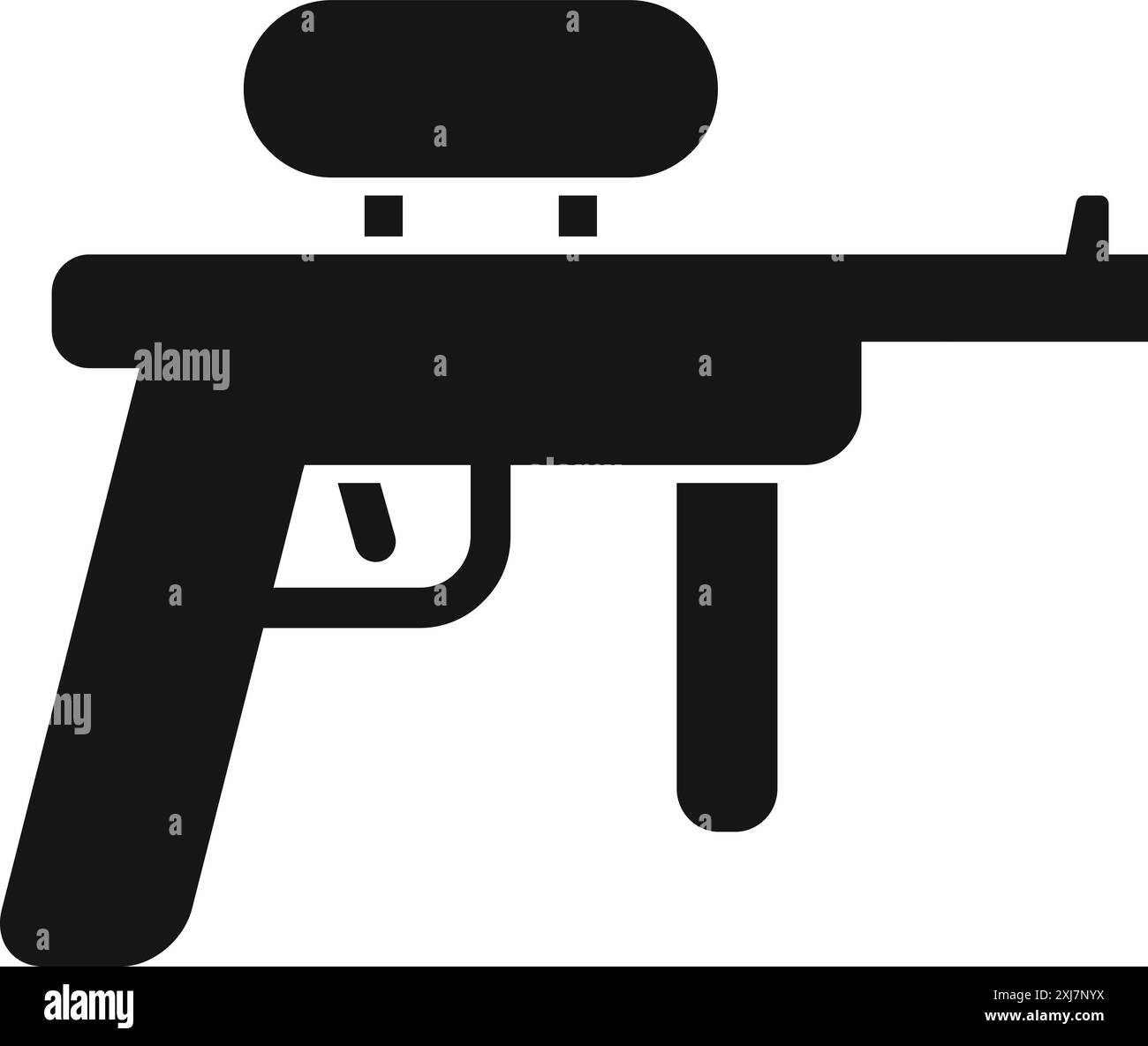 Paintball playing field icon hi-res stock photography and images - Alamy