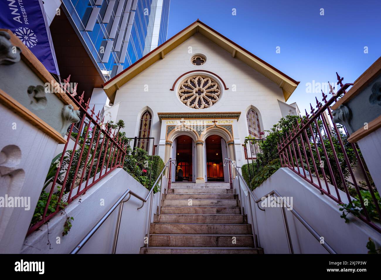 Brisbane, QLD, Australia - Ann Street Presbyterian Church building ...