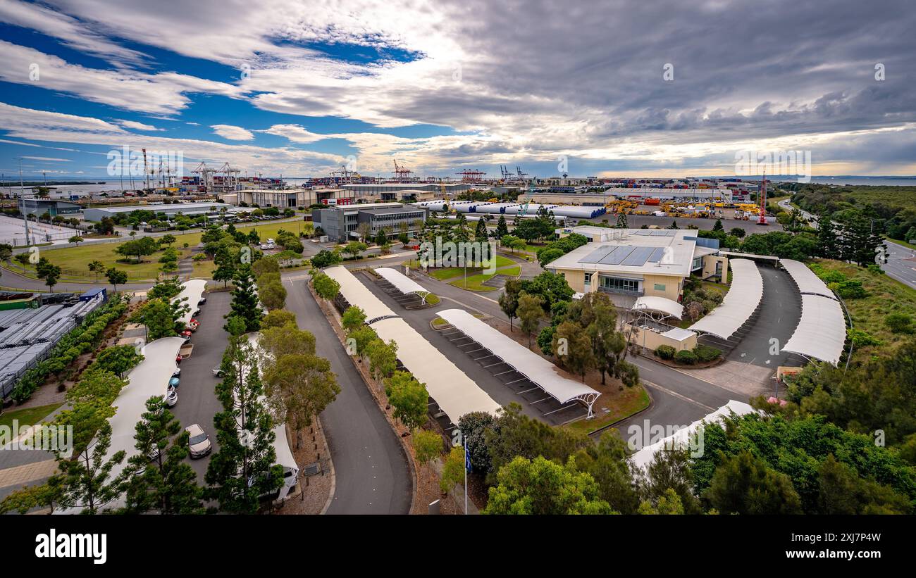 Brisbane, QLD, Australia - Port of Brisbane docks Stock Photo - Alamy