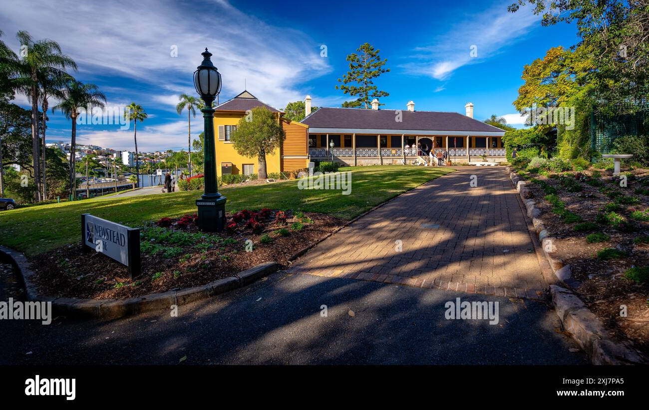Brisbane, QLD, Australia - Historical Newstead House museum Stock Photo ...