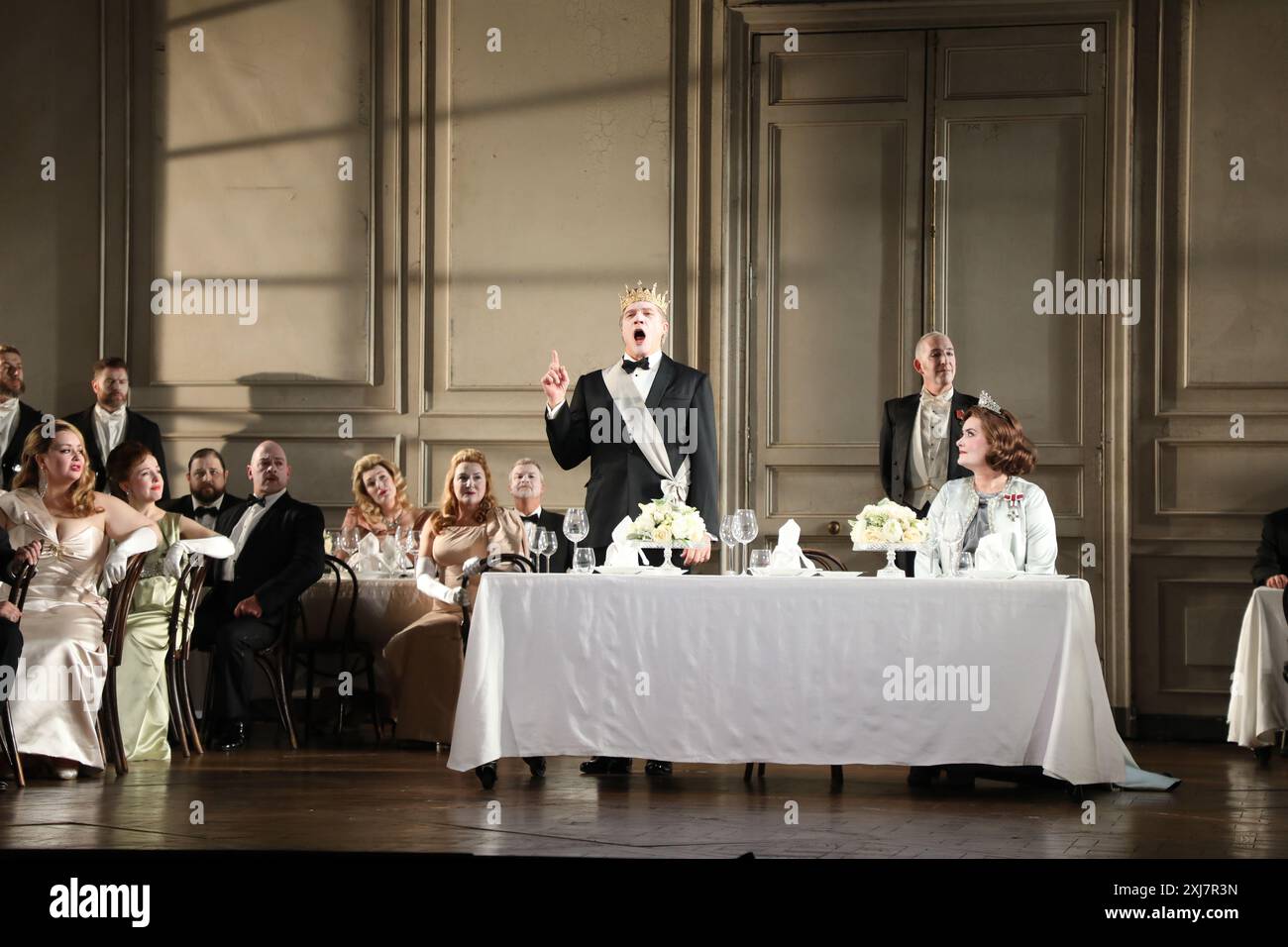 Sydney, Australia. 17th July 2024. The final dress rehearsal of Australian composer Brett Dean’s ...