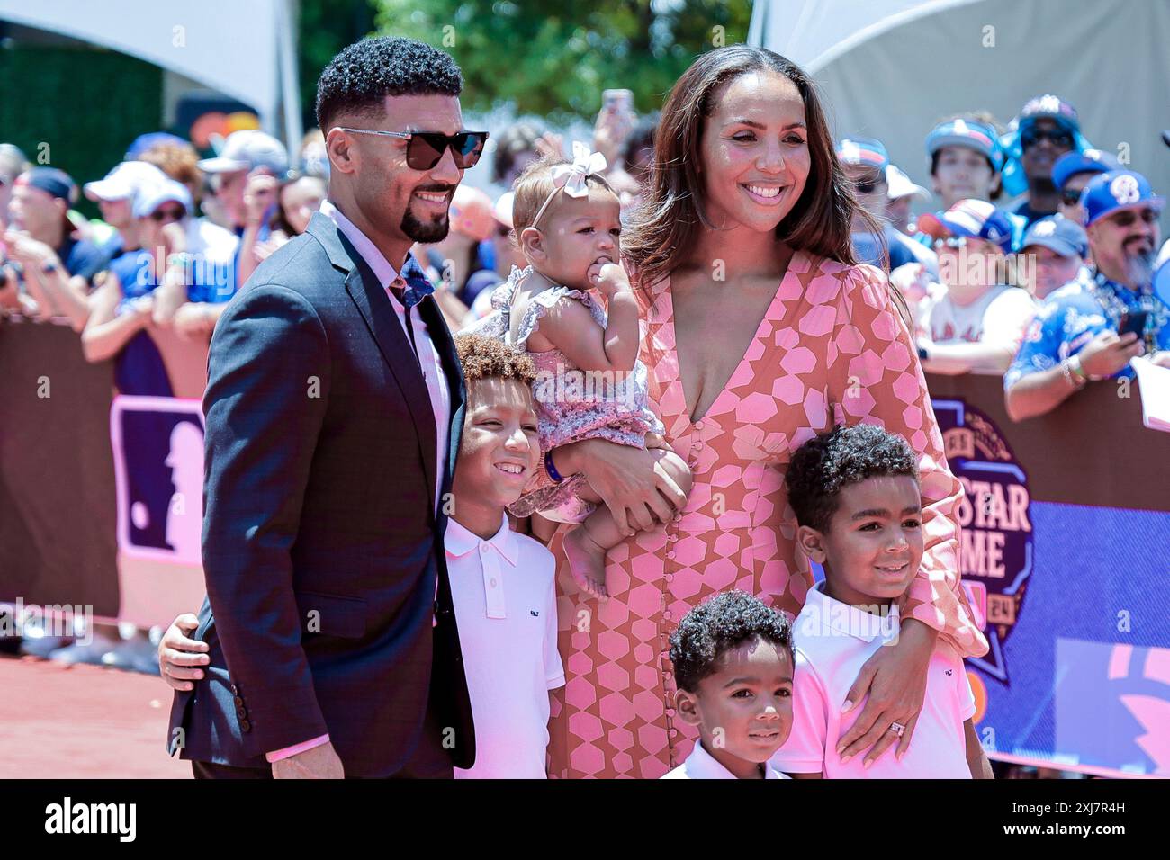 Arlington, United States. 16th July, 2024. Texas Rangers infielder ...