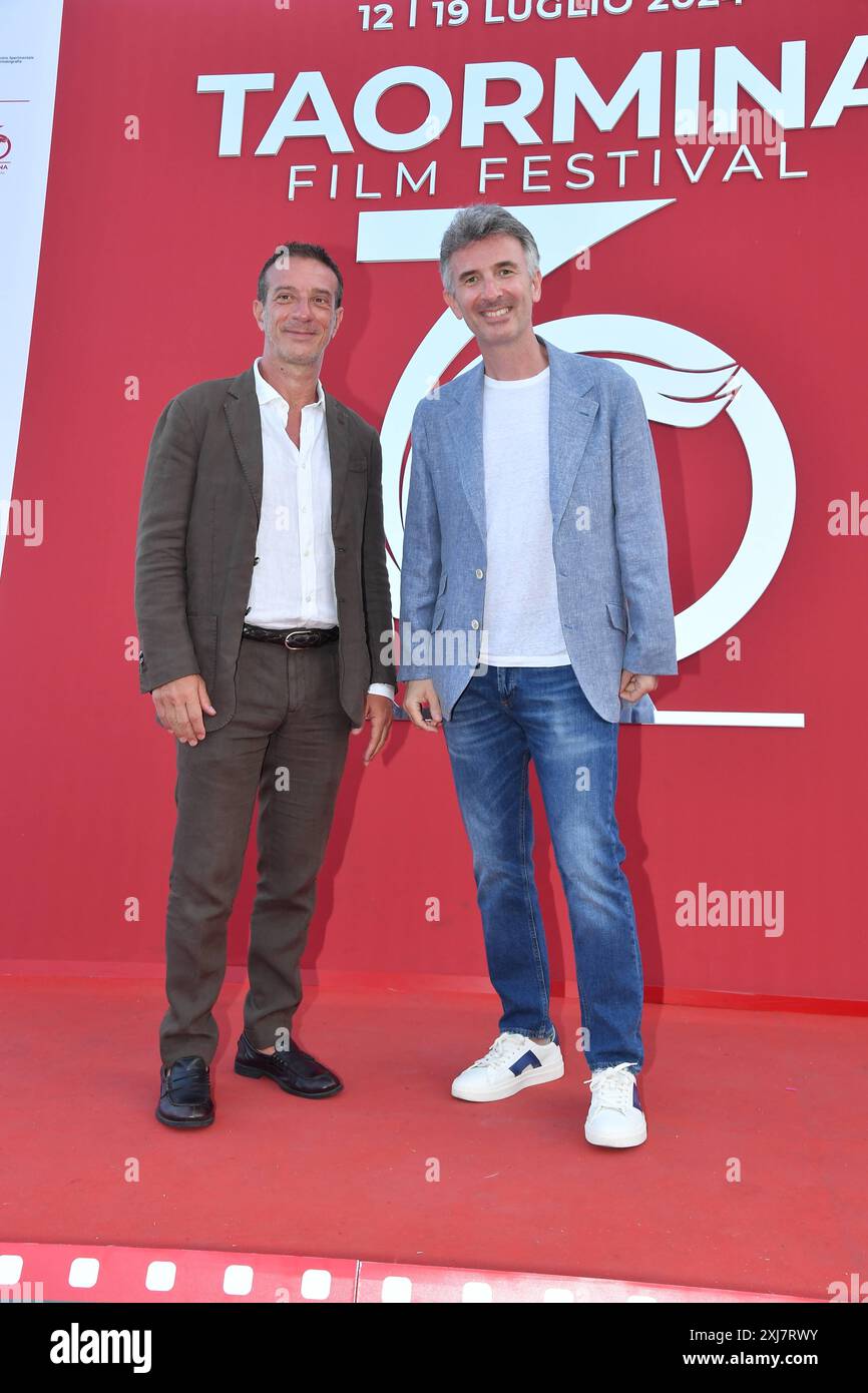 Taormina: 70th Taormina Film Festival. Evening of July 16th. In the ...