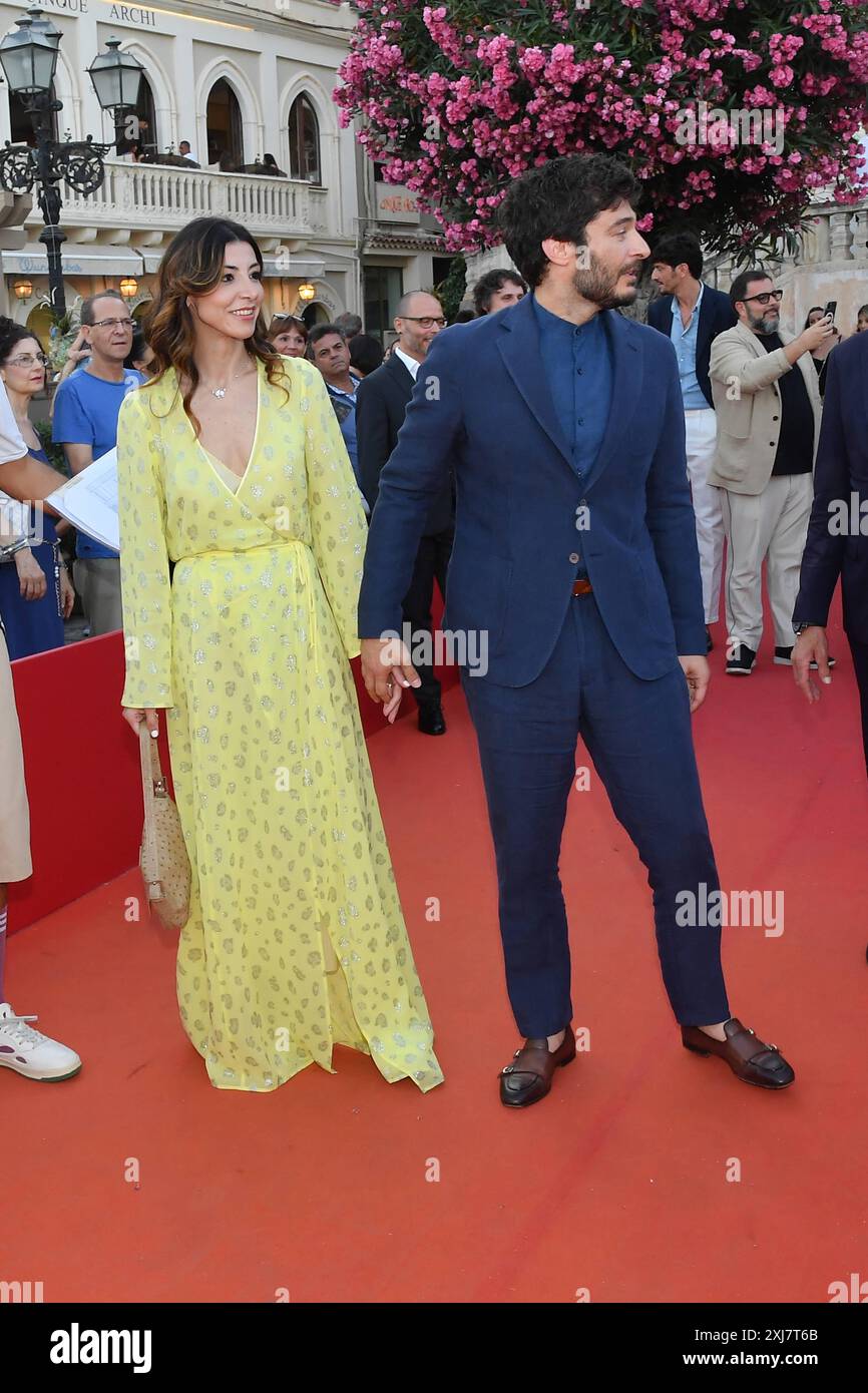 Taormina: 70th Taormina Film Festival. Evening of July 16th. In the ...