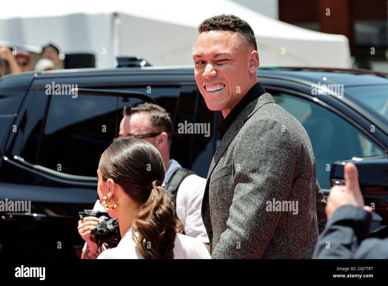 Arlington, United States. 16th July, 2024. New York Yankee Aaron Judge ...