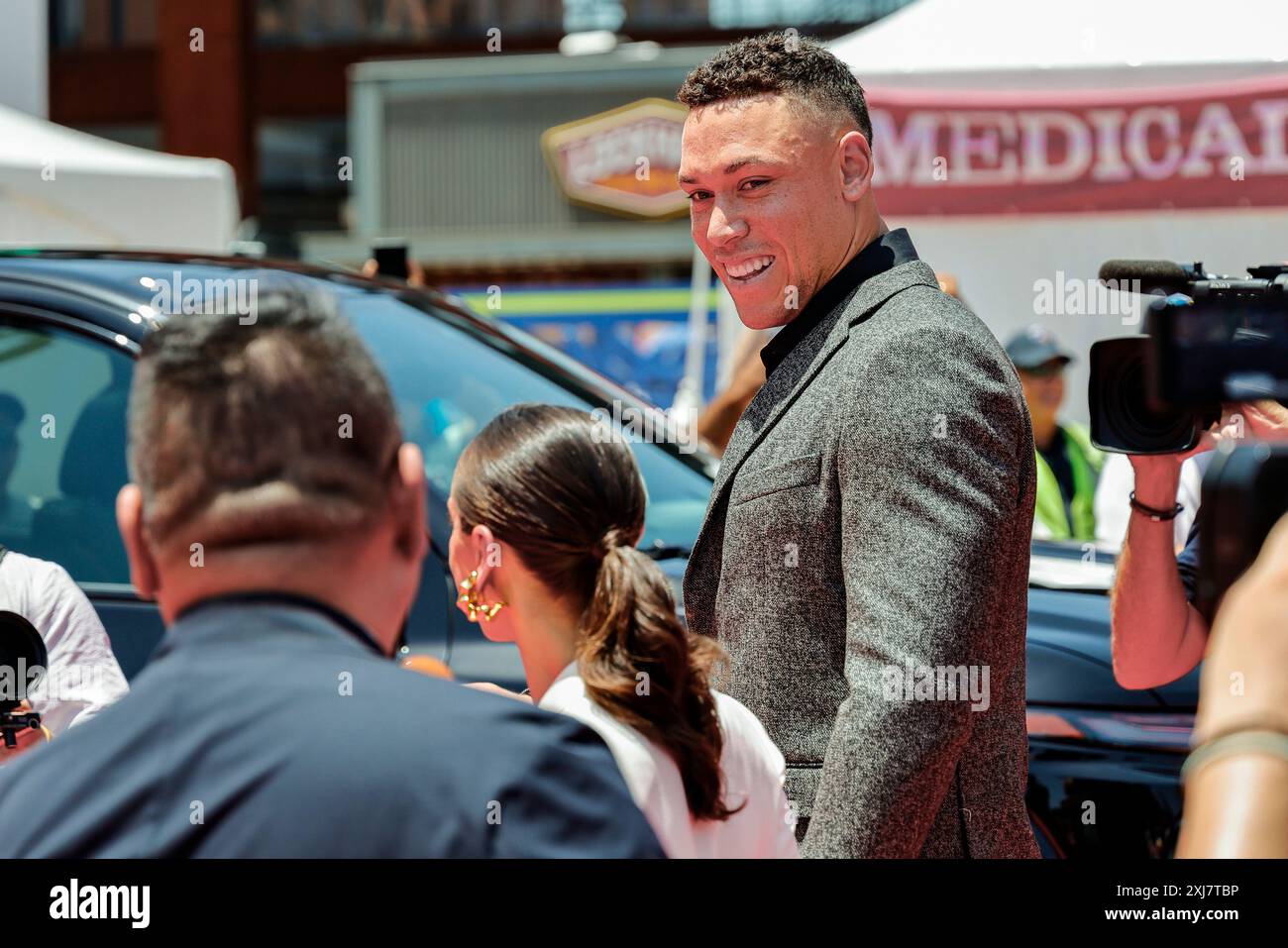 Arlington, United States. 16th July, 2024. New York Yankee Aaron Judge ...