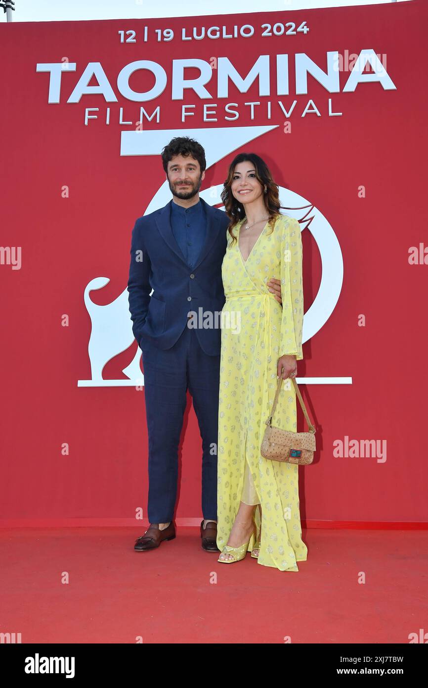 Taormina: 70th Taormina Film Festival. Evening of July 16th. In the ...