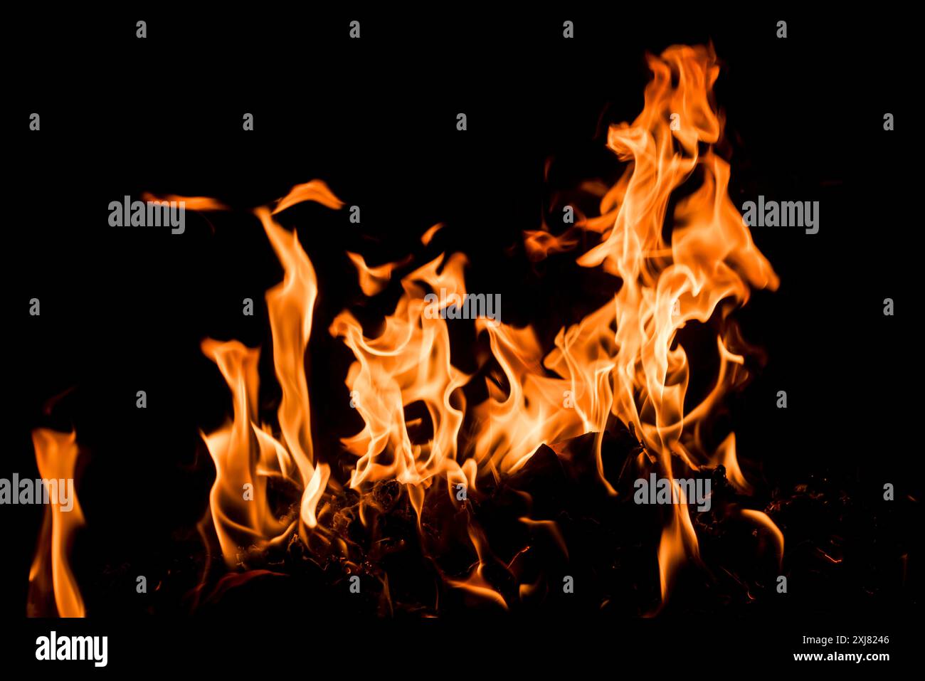 Blaze flames background. Burning fire backdrop. Flame of fire. Fire ...